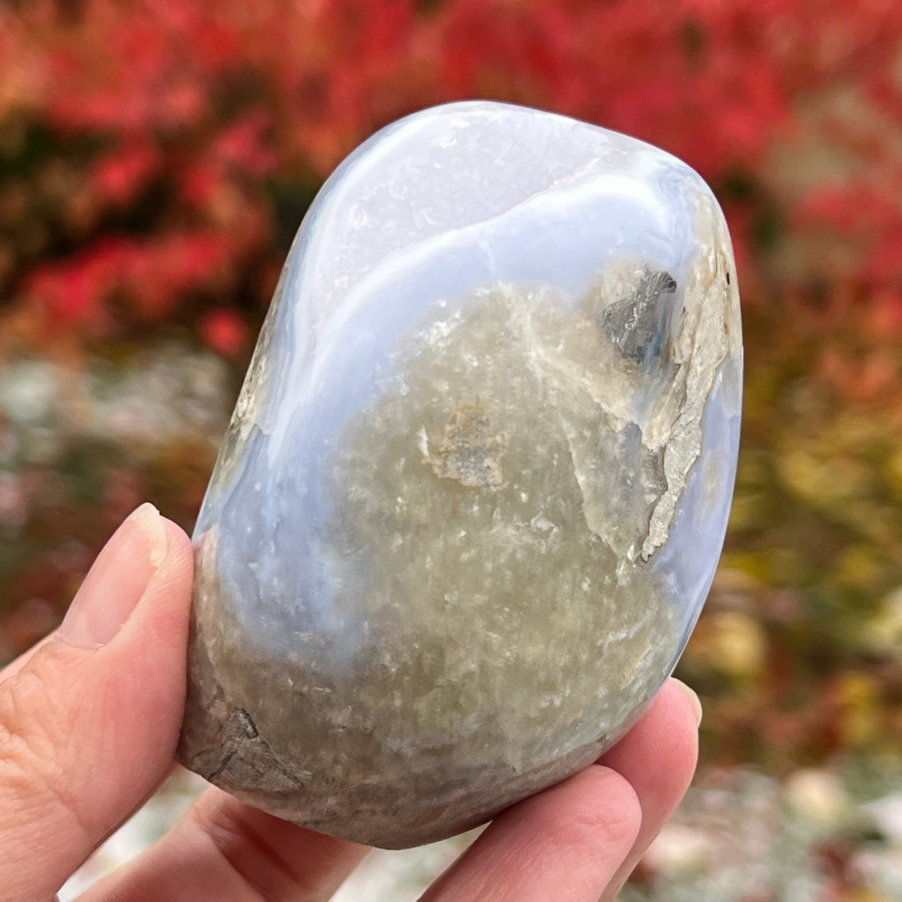 Blue Lace Calcedony Freeform Model 2 From Africa Crystals - Etsy