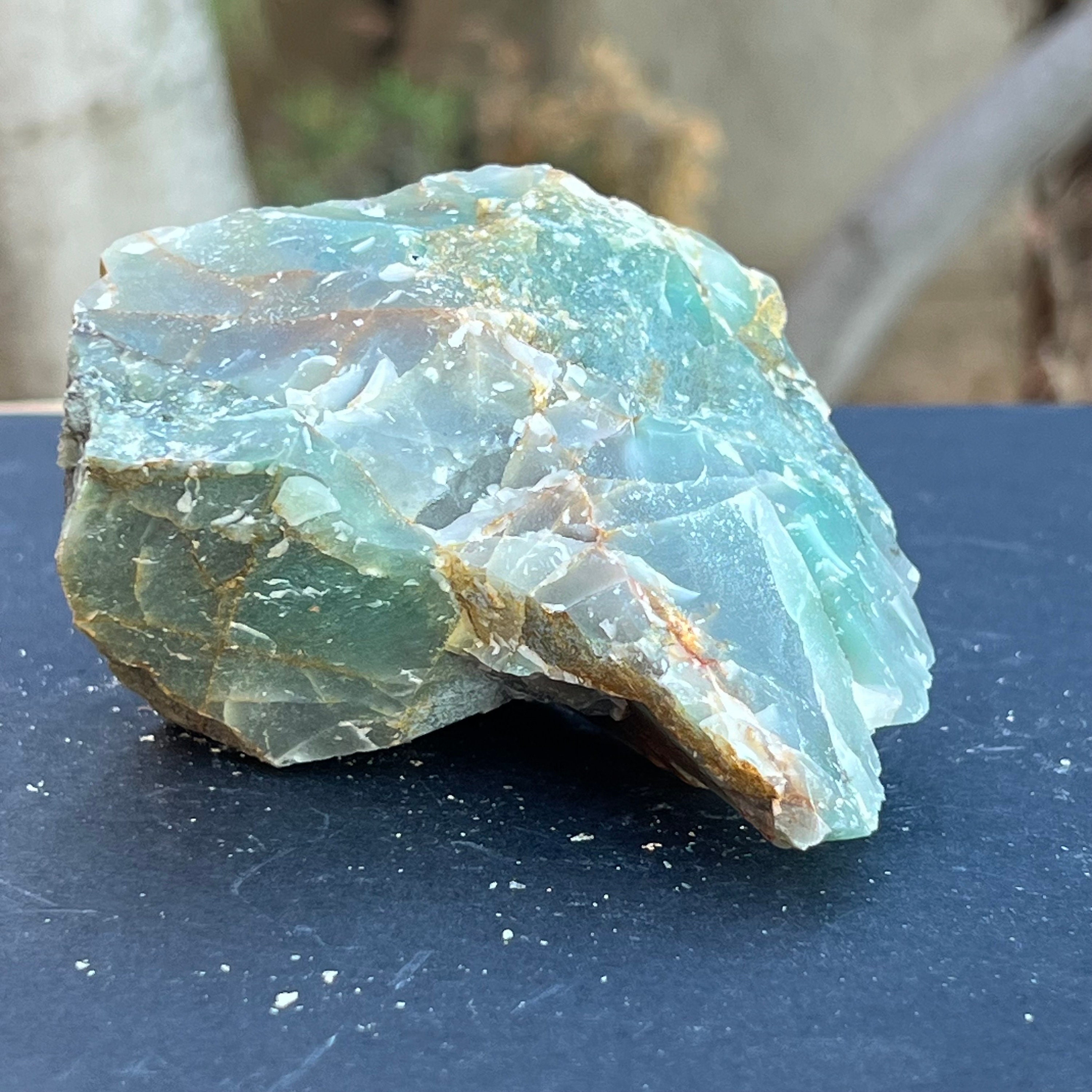 Raw Green Jade From Swaziland Model 34, Crystals, Natural Jade, Rare ...