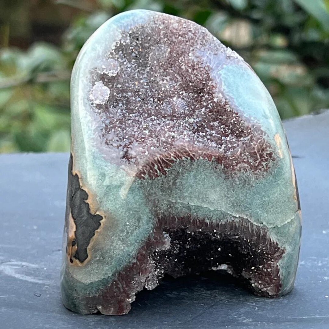 Stalactite Amethyst Geode (from Uruguay), M5, Collector Mineral ...