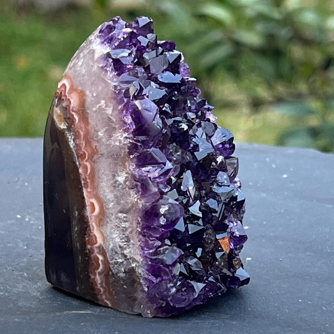 Uruguay Amethyst Geode Cluster Model 20, Uruguay Minerals, Home ...