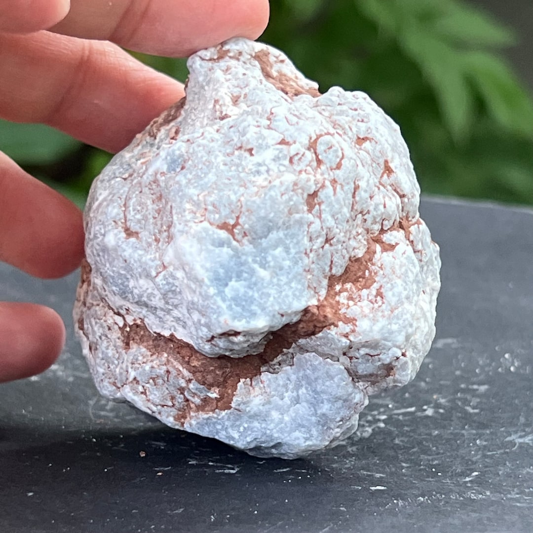 Raw Angelite Crystal Stone, Natural Mineral, Rare Specimen Mineral ...