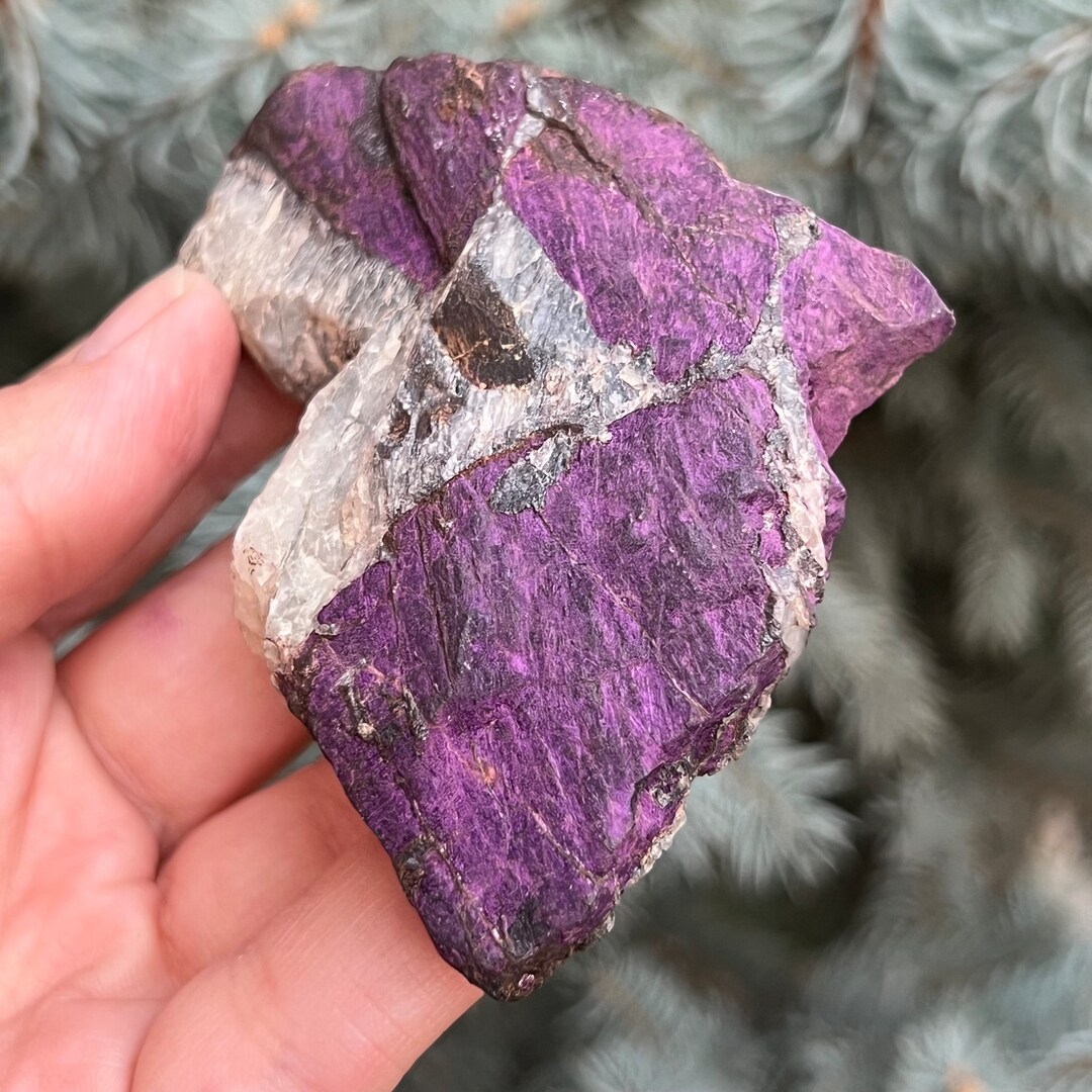 Raw Purpurite From Namibia Model 4a/1, Crystals, Natural Purpurite ...