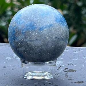 Blue Spinel Sphere 5 Cm Model 3 | Polished Crystal Ball From Madagascar ...