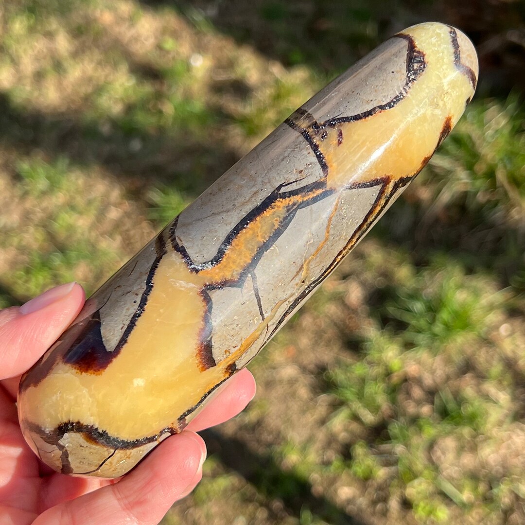 15 Cm Large Septarian Massage Wand Madagascar Model 6, Massage Tool ...