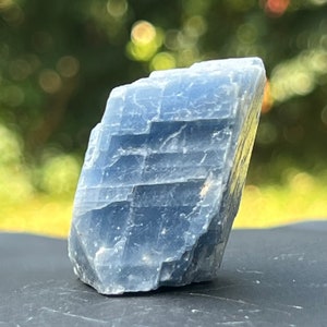 Raw Blue Calcite Stone (from Namibia) Model 9 , Blue Calcite Minerals ...