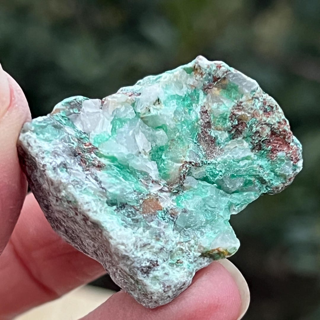 Rare Raw Ajoite Mineral (messina, South Africa), Crystals, Minerals ...