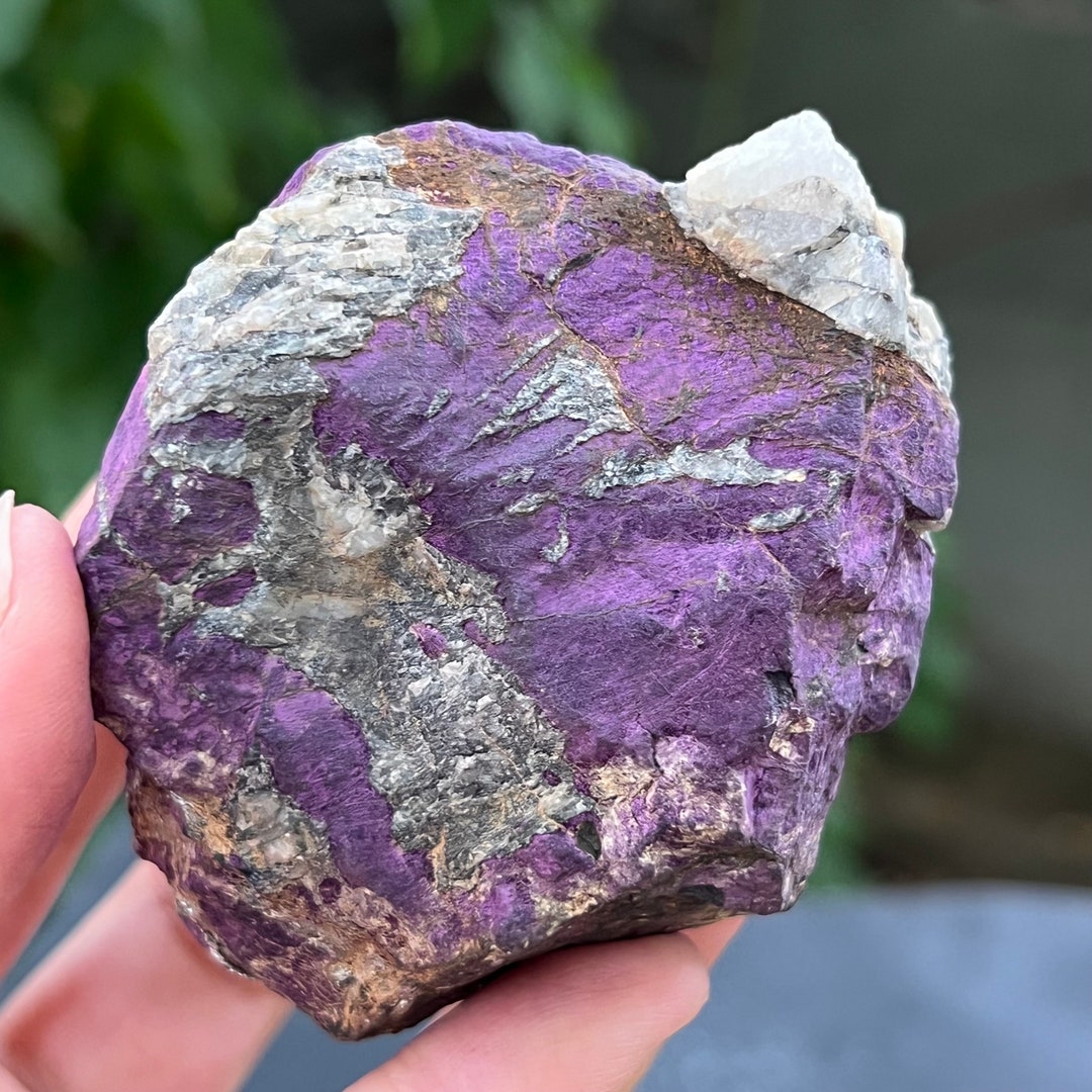 Raw Metallic Purpurite ( From Namibia) Model L2, Crystals, Natural ...