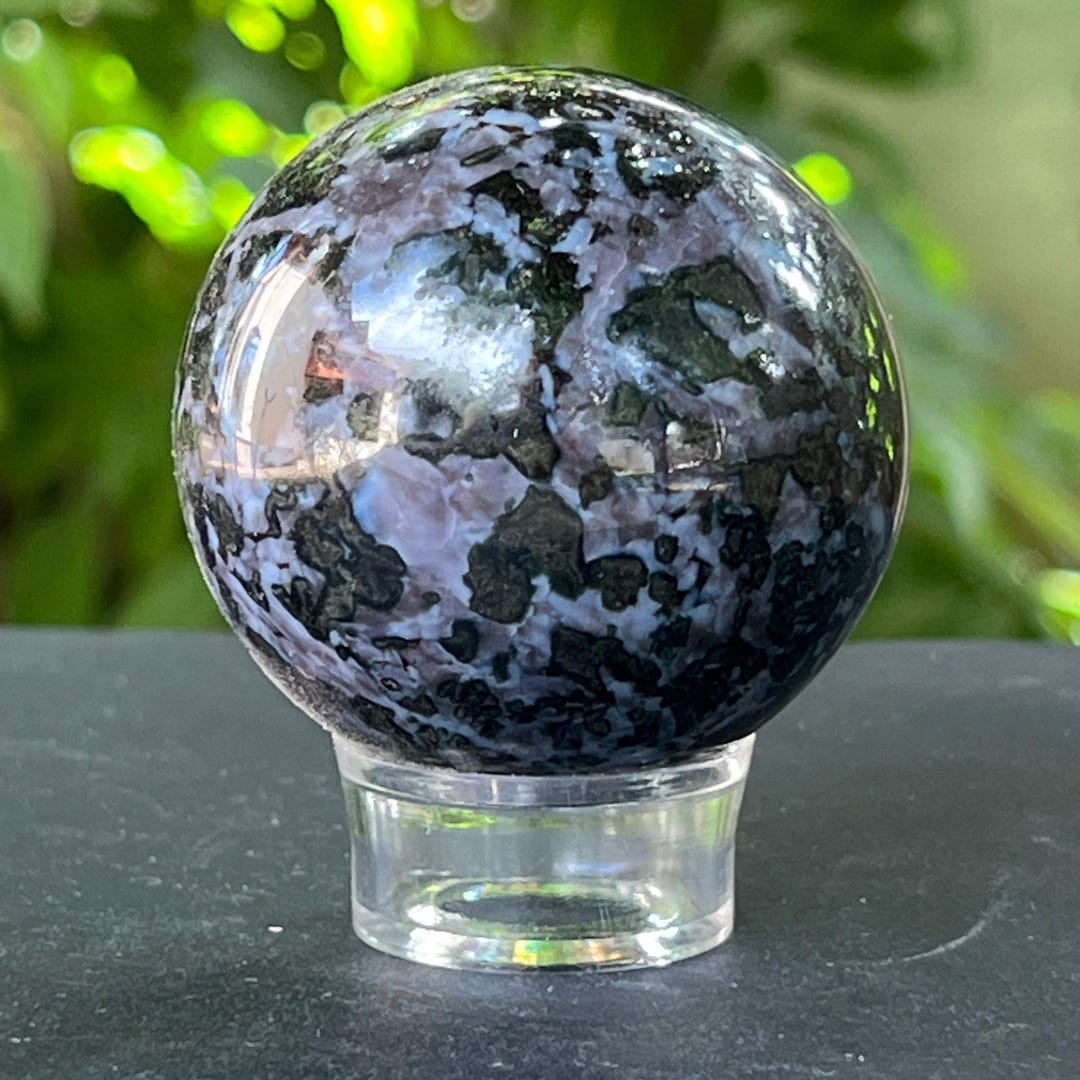 Natural Merlinit Sphere - Rare Crystal Specimen 5.4 Cm - Etsy