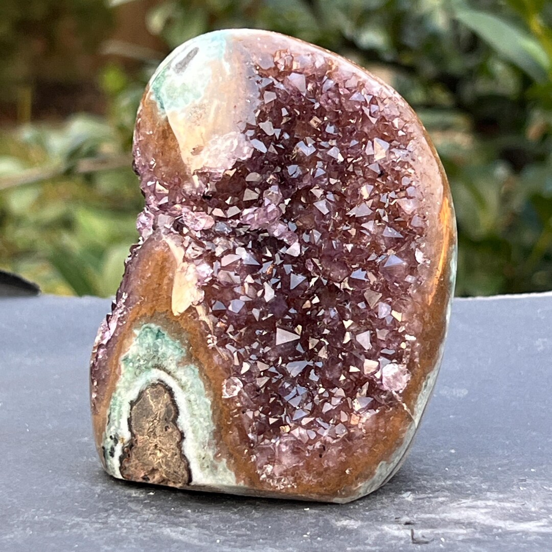 Stalactite Amethyst Geode (from Uruguay), M11, Collector Mineral ...