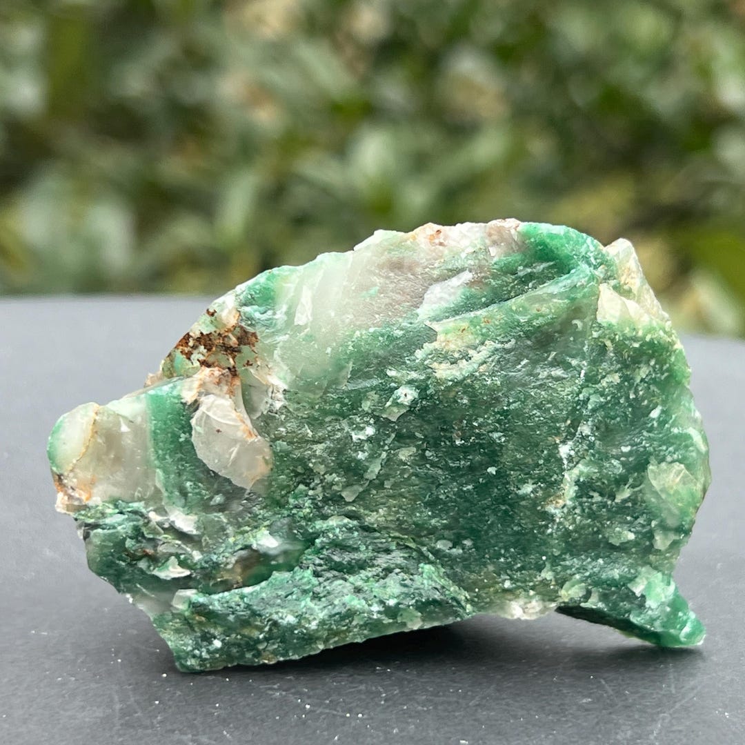 Raw Green Jade (from Swaziland) Model 38, Crystals, Natural Jade, Rare ...