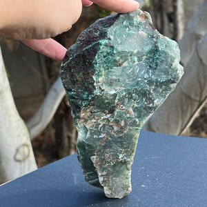 16 Cm Raw Green Jade From Swaziland Model Xl4, Crystals, Natural Jade ...