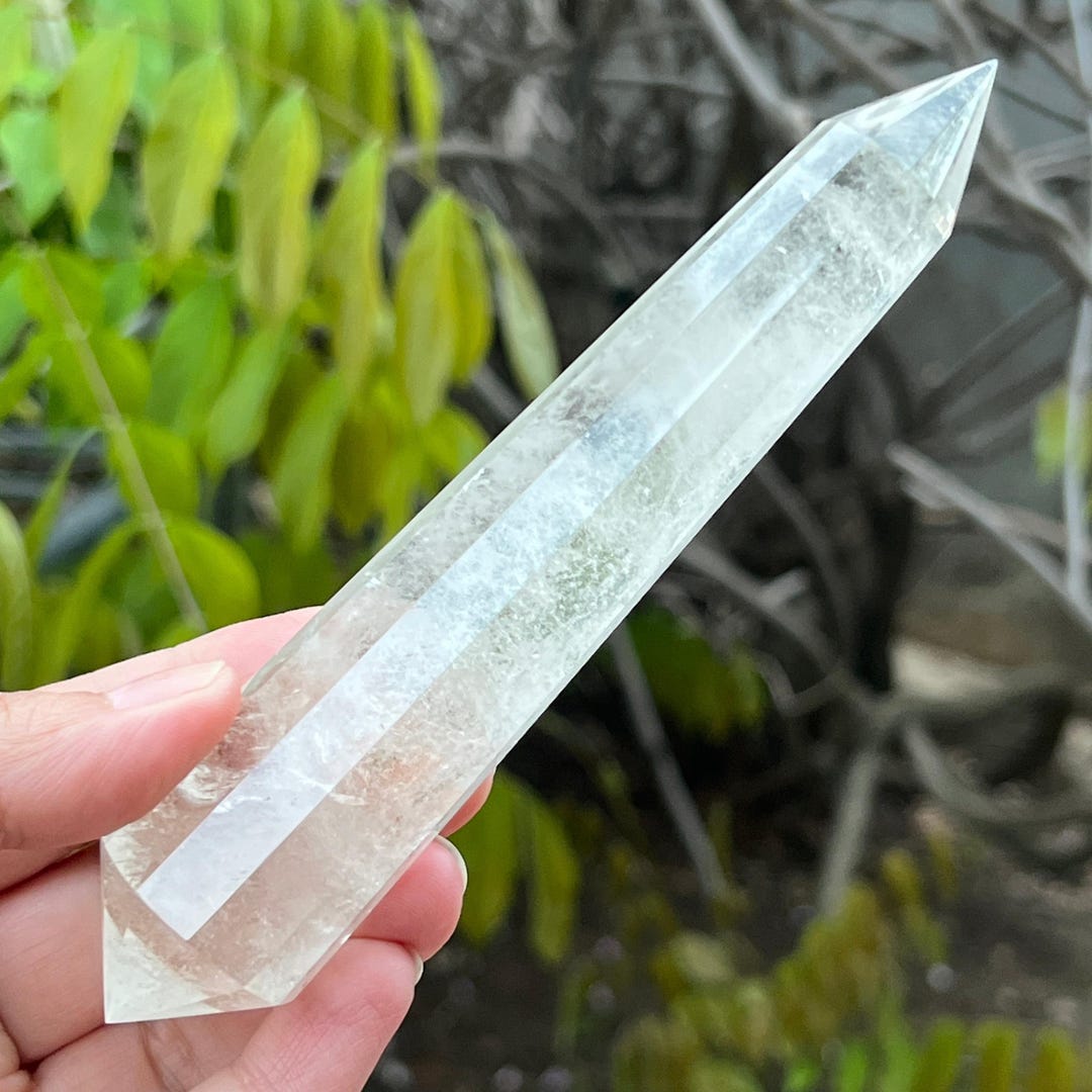 Vogel Quartz Wand, 12 Faces, Brazil Model 12 - Etsy