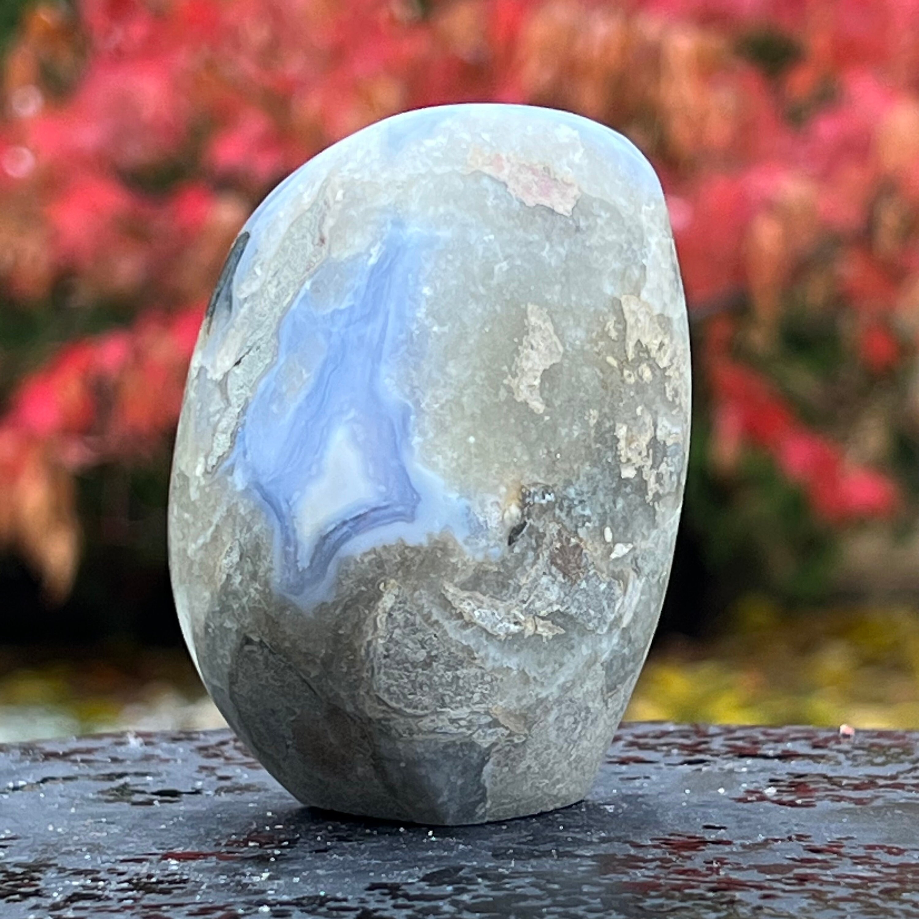 Blue Lace Calcedony Freeform Model 2 From Africa Crystals - Etsy