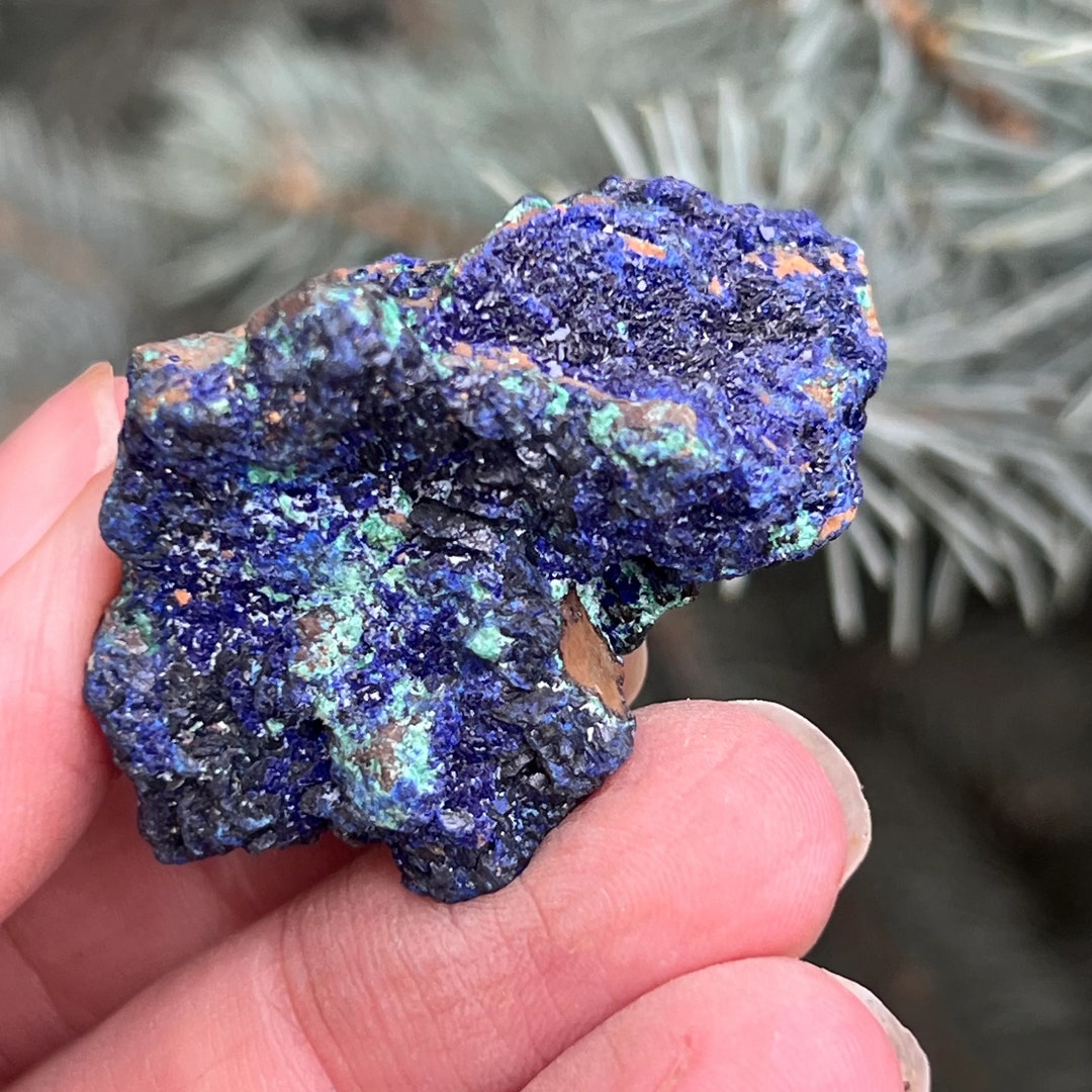 Azurite Raw Stone, Model 13, Azurite Rare Find, Rare Minerals - Etsy