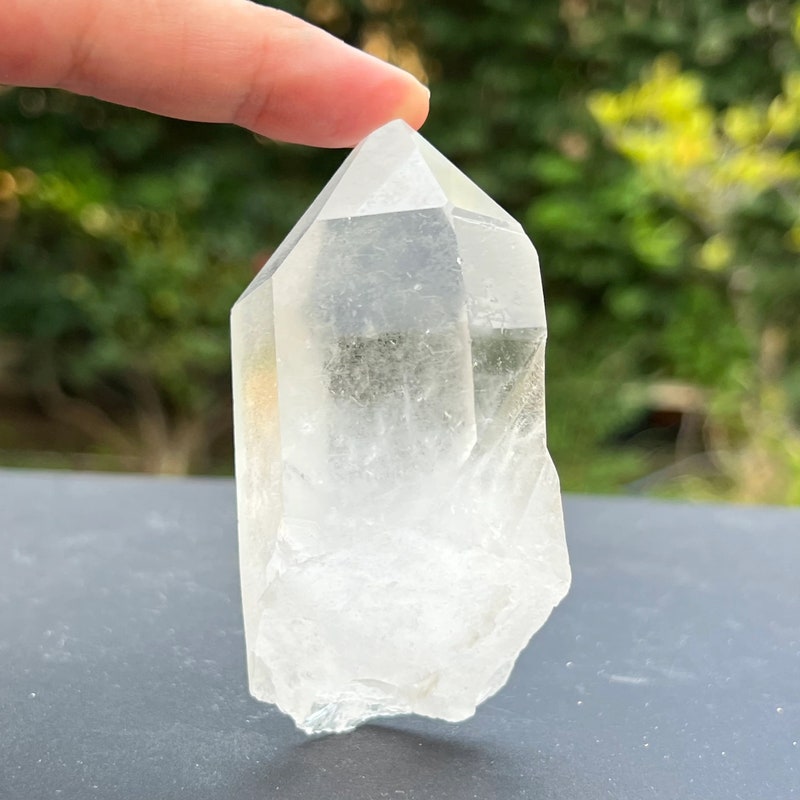 Clear Quartz Point - Etsy