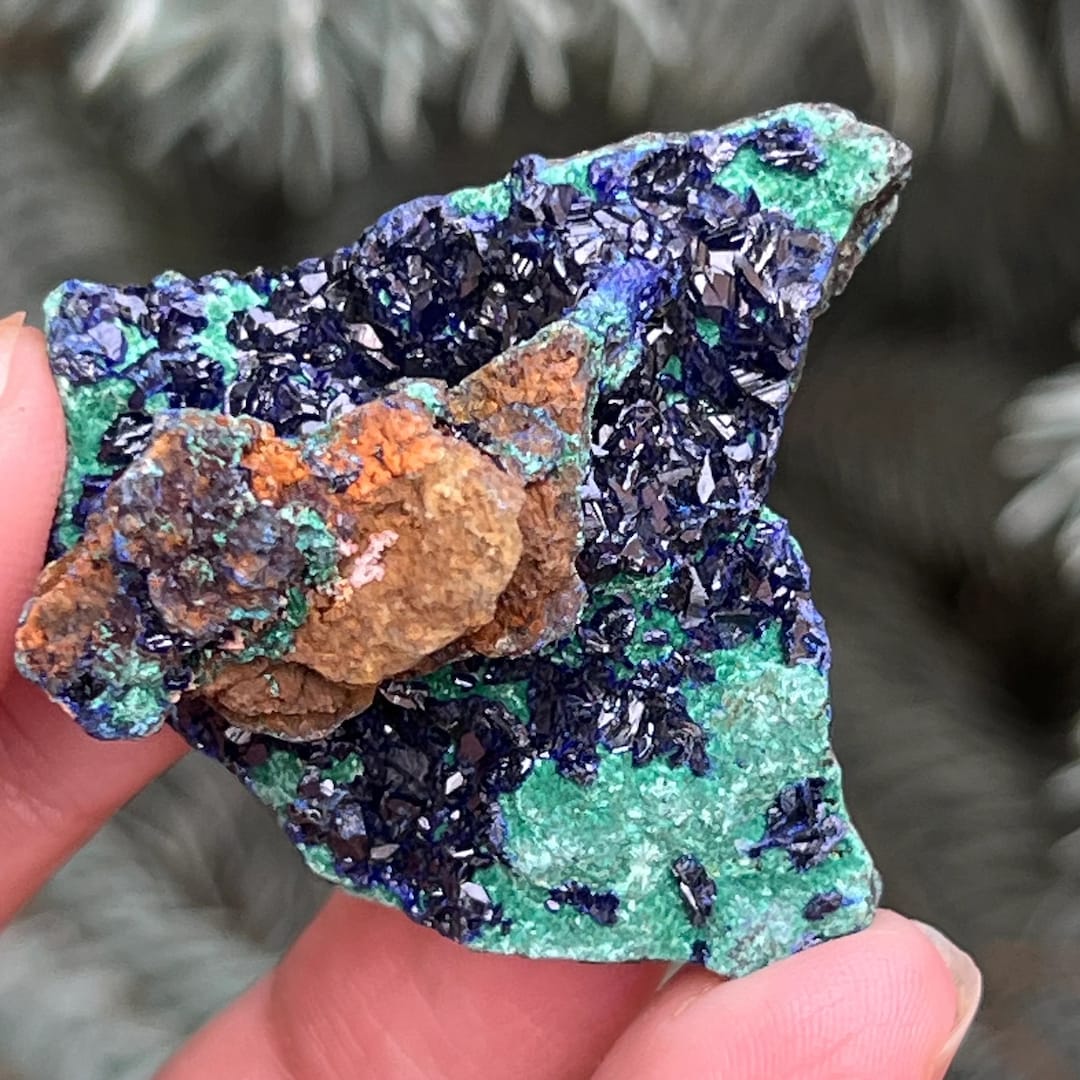 Azurite Raw Stone, Model 1, Azurite Rare Find, Rare Minerals - Etsy