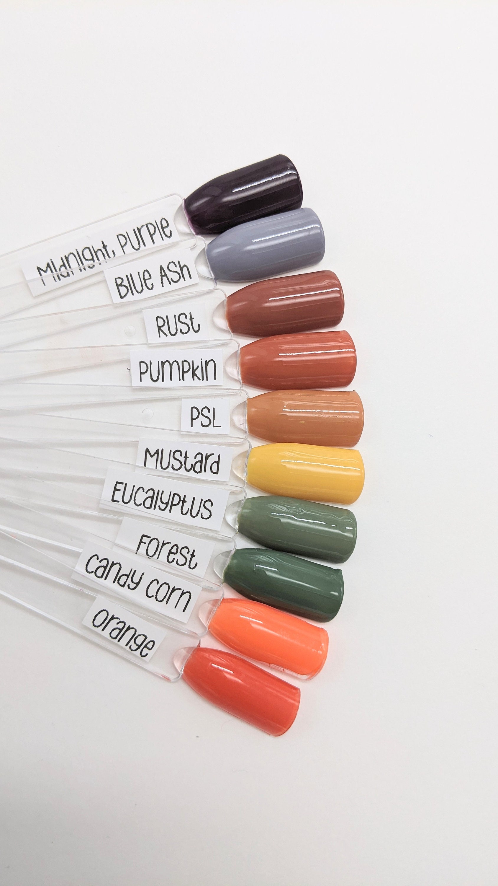 Classic Long Lasting Custom Press on Nail Set | Chose Your Color ...