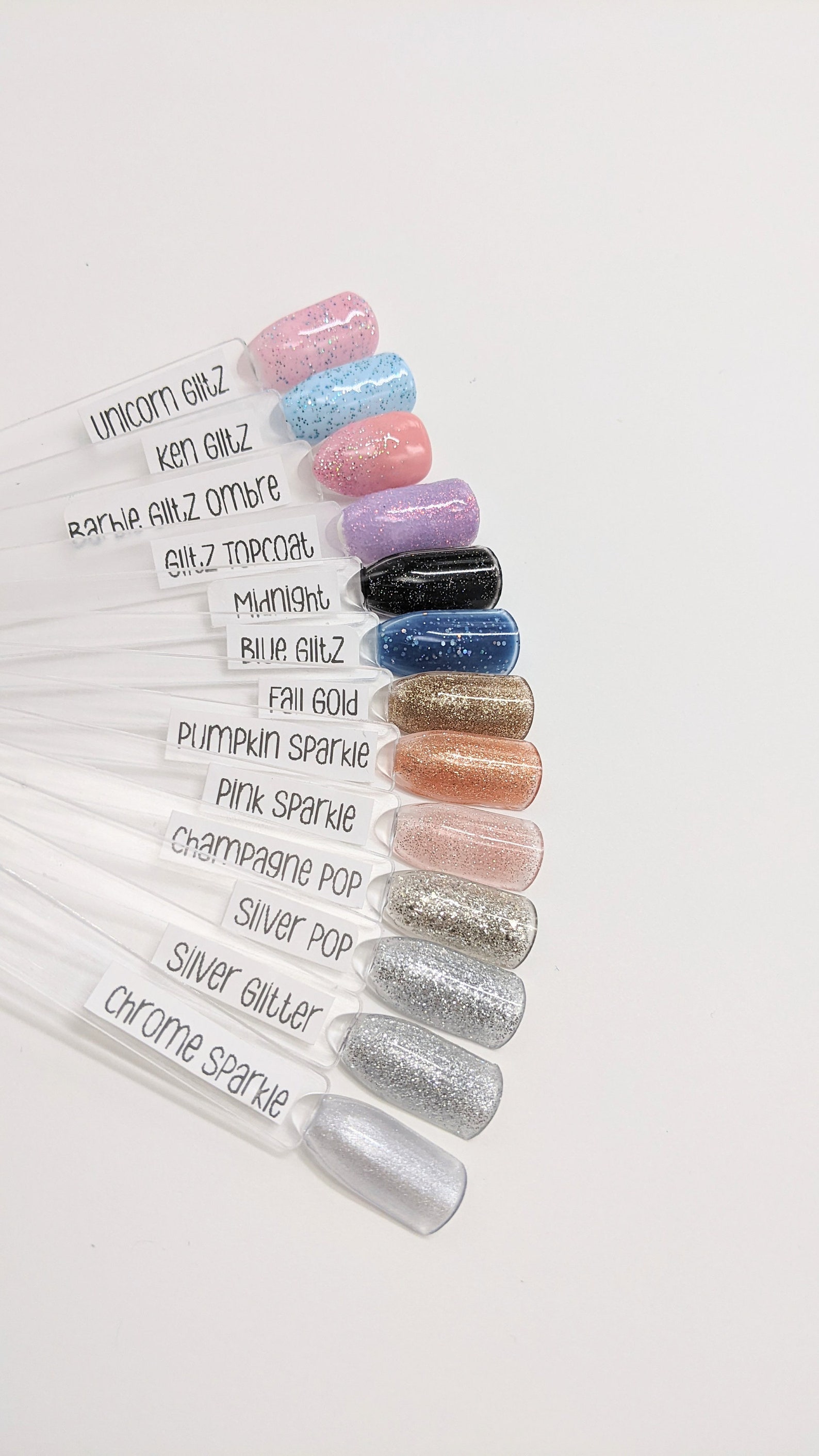 Classic Long Lasting Custom Press on Nail Set | Chose Your Color ...