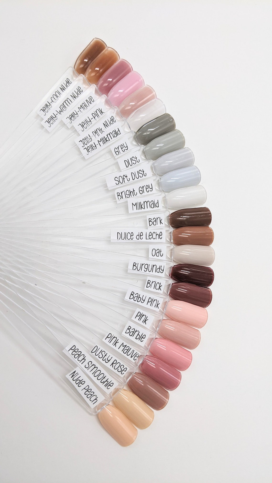 Classic Long Lasting Custom Press on Nail Set | Chose Your Color ...
