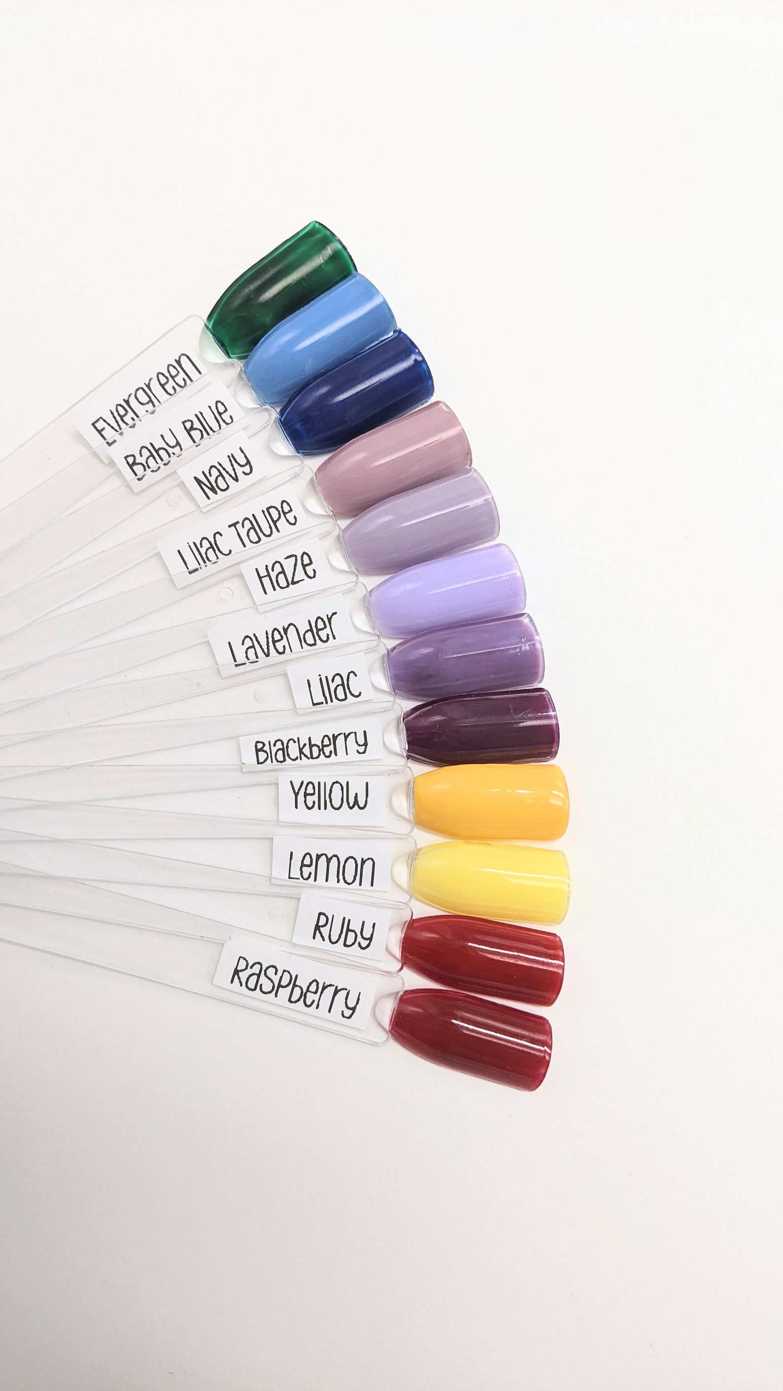 Classic Long Lasting Custom Press on Nail Set | Chose Your Color ...