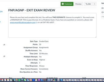 PASSED AANP FNP Boards September 2022 Study Guide - Etsy