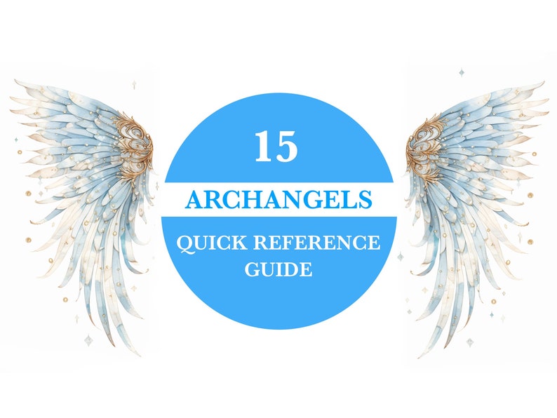 Archangels Reference Guide, Digital Download, Angel Healing, Angels ...