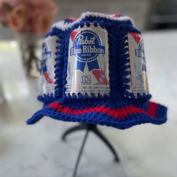 Beer Can Hat Crochet - Etsy