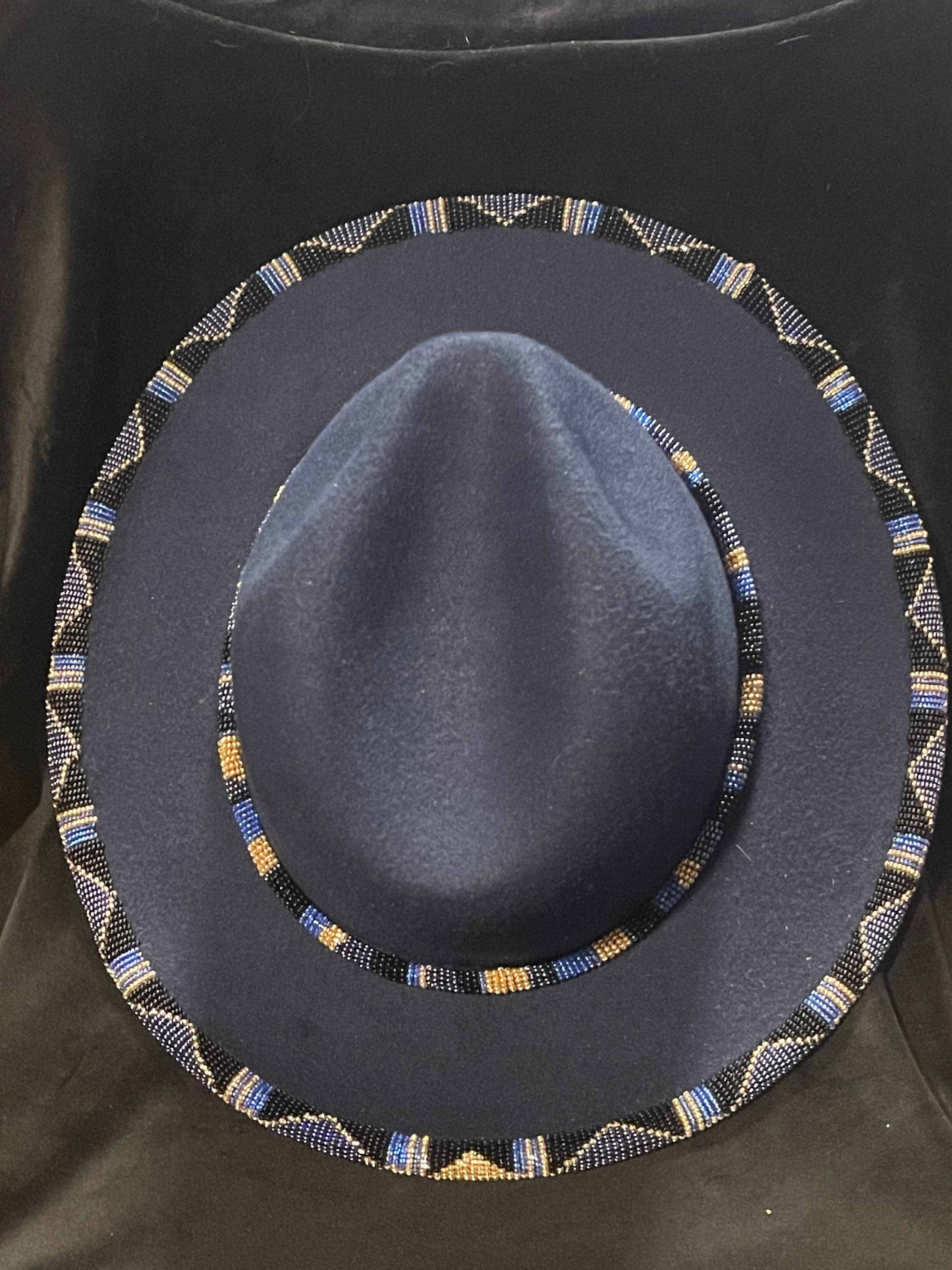 Custom Beaded Hat - Etsy