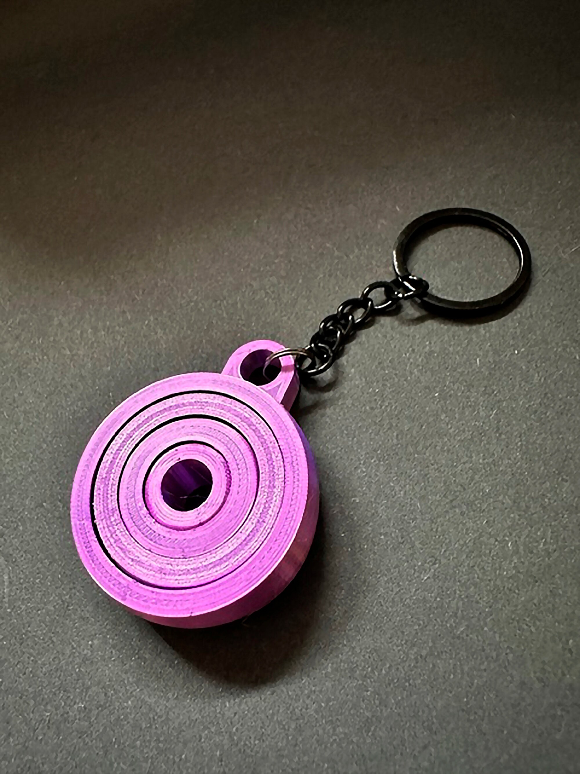 3D Printed Gyroscopic Fidget Spinner Keyring - Etsy
