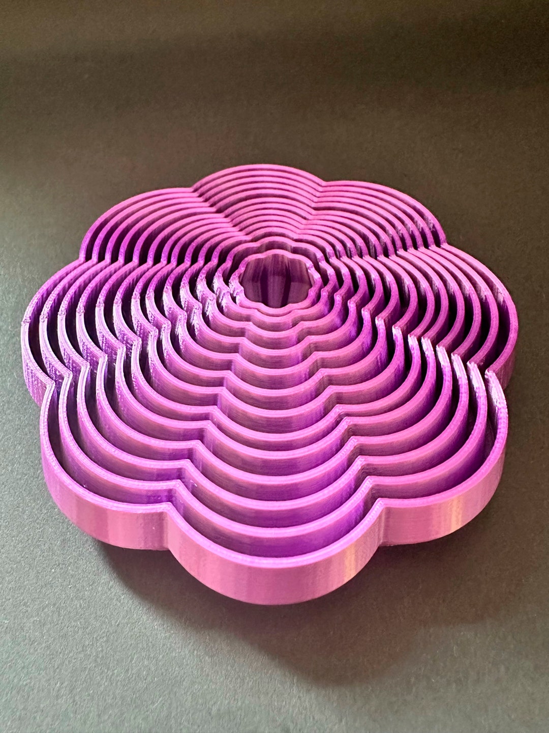 3D Printed Gyroscopic Flower Fidget Toy - Etsy UK