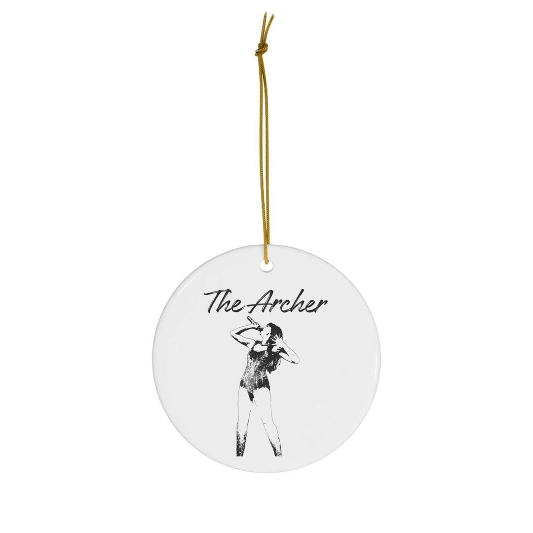 The Archer Christmas Ornament, Circle Shape, Christmas Ornament, Tree ...