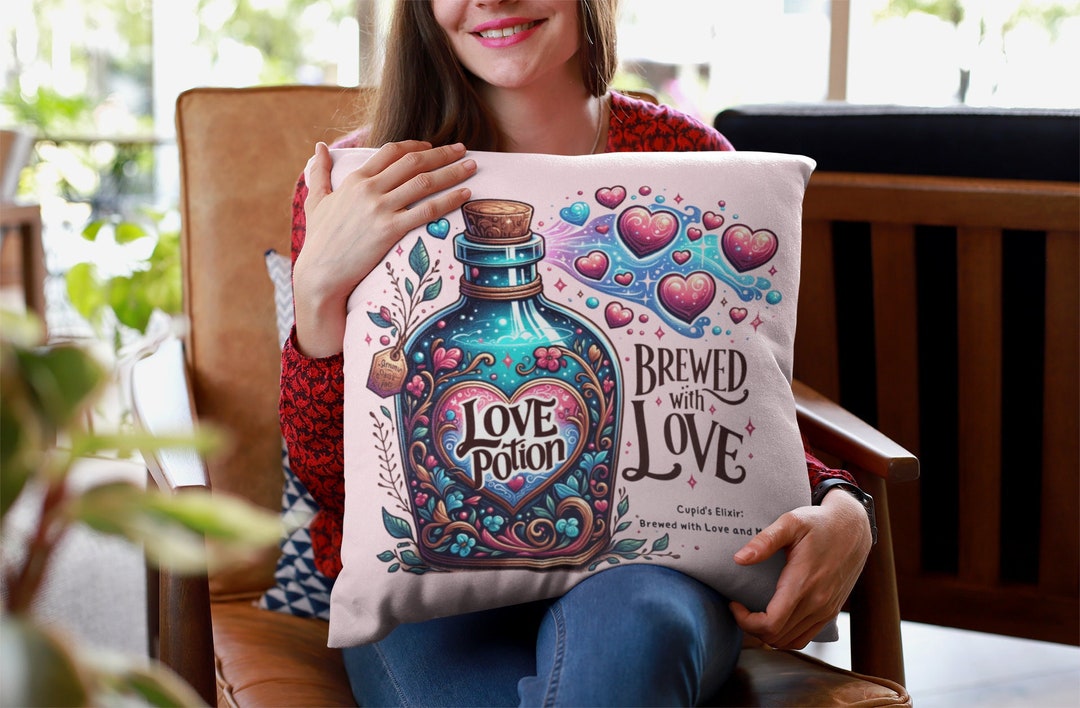 Love Pillow, Love Potion Bottle, Valentine's Day, Love Spell, Be My ...