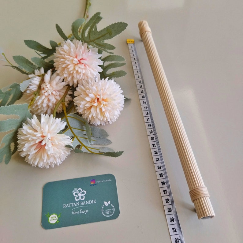 Boho Rod Drawer Pull Rustic Rattan Handle Wicker Drawer - Etsy