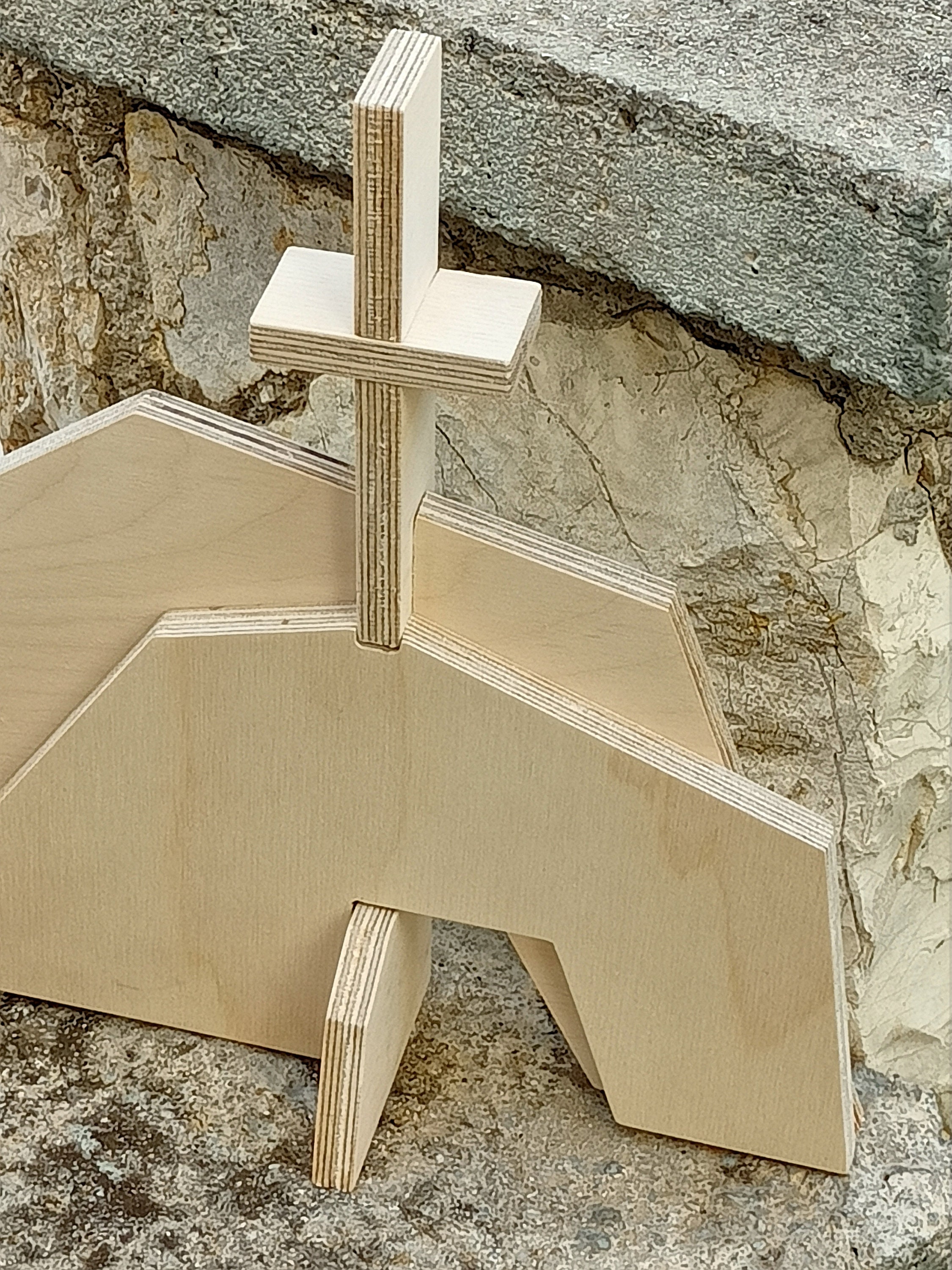 Contemporary Resurrection Scene, Empty Tomb Scene Wooden Art Piece ...