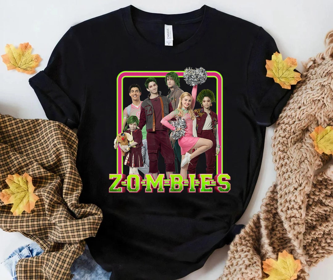 Disney Zombies Friend Group T-shirt Disney Zombies Group - Etsy
