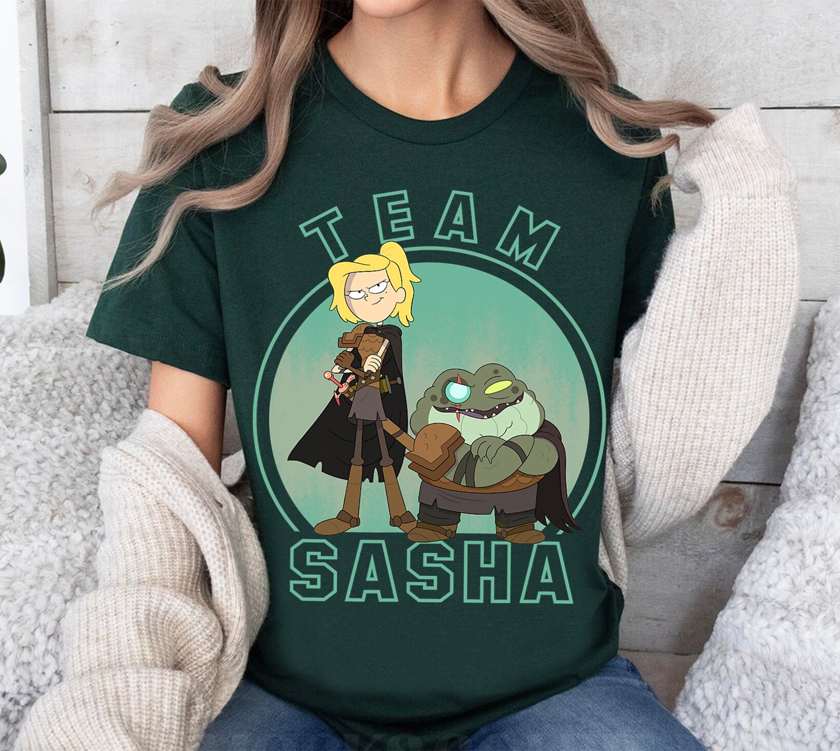 Disney Channel Amphibia Team Sasha T-shirt, Disneyland Family Vacation ...