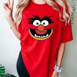 Disney the Muppets Characters Big Face Halloween Costume T-shirt ...