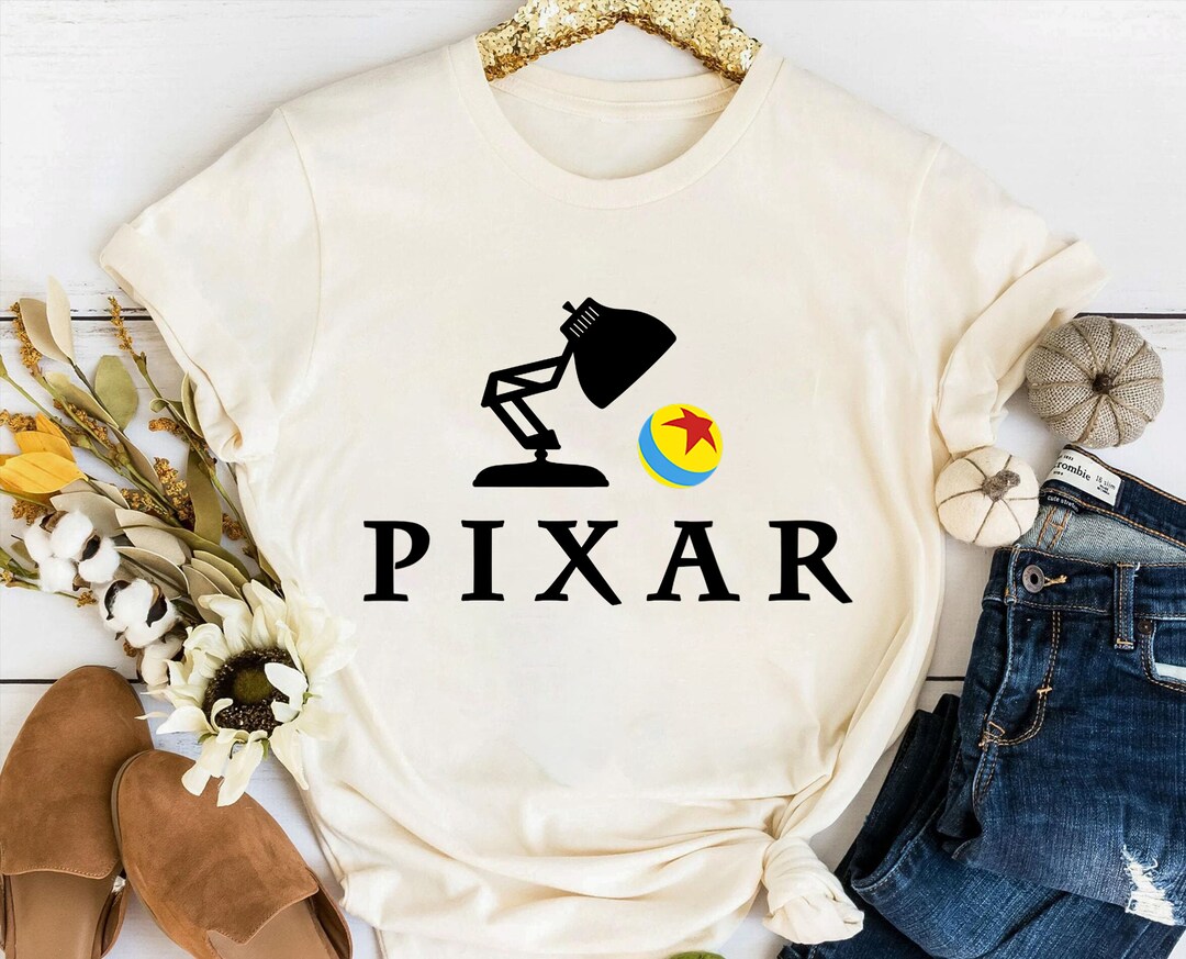 Disney Pixar Luxo Jr. Ball Logo Shirt, Pixar Logo Shirt, Disneyland ...