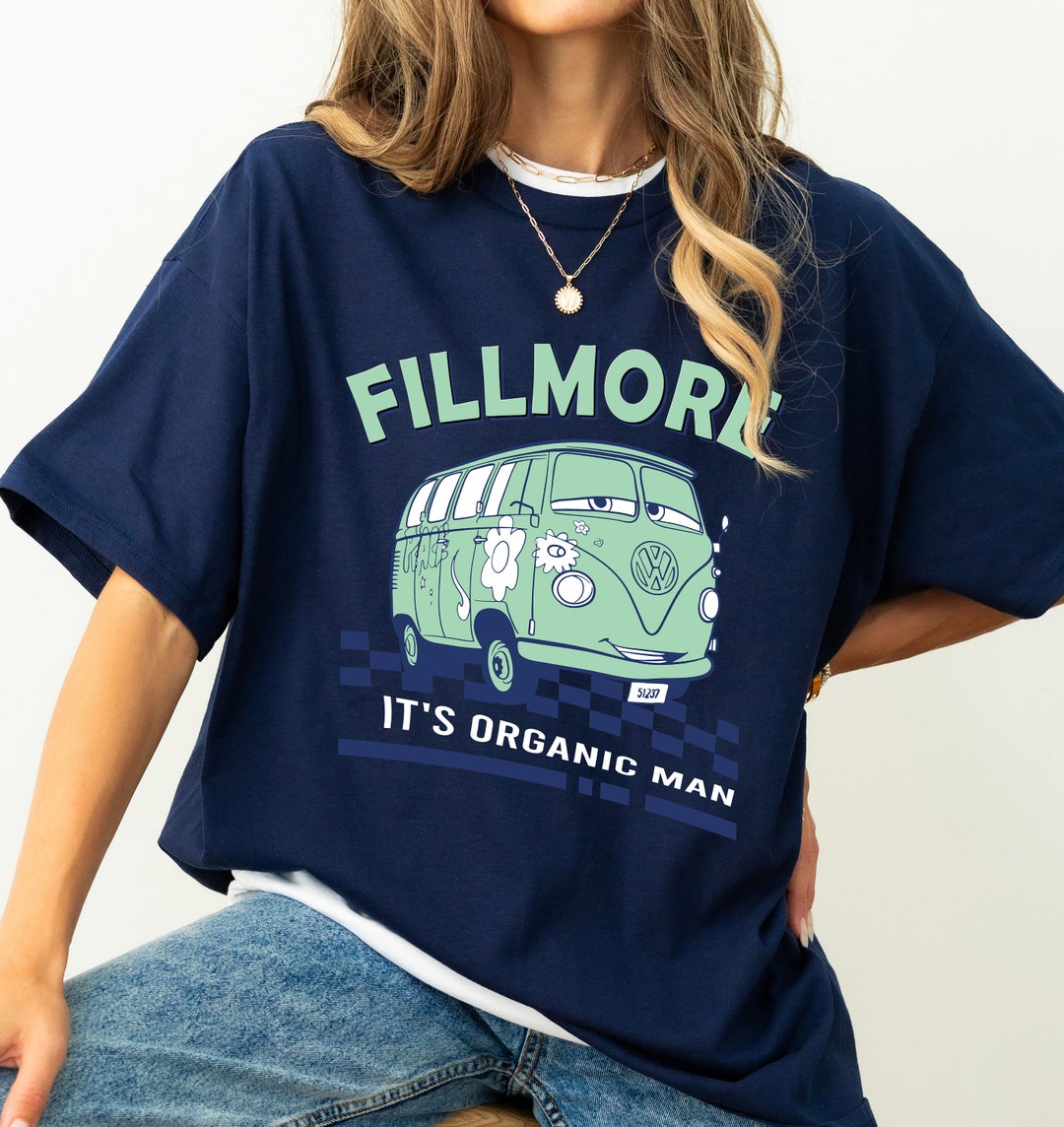 Disney Pixar Cars Fillmore It's Organic Man T-shirt, Cars Characters ...