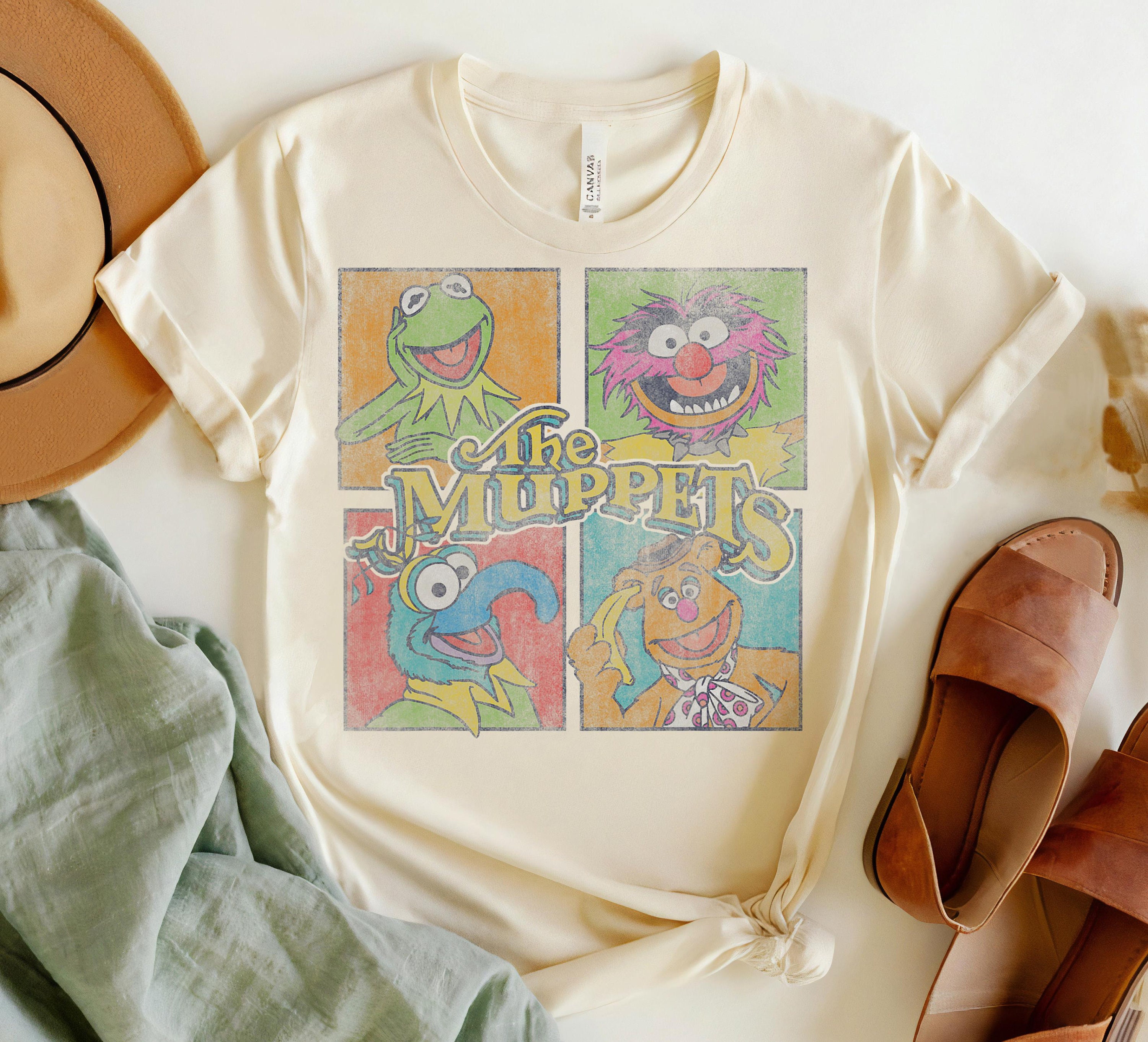Disney Muppets Group Shot Box up T-shirt, the Muppets Shirt, Family ...