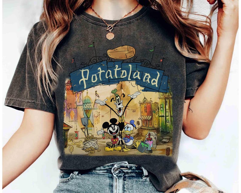 Disney Potatoland Shirt, Mickey and Friends Potatoland Shirt, Disney ...