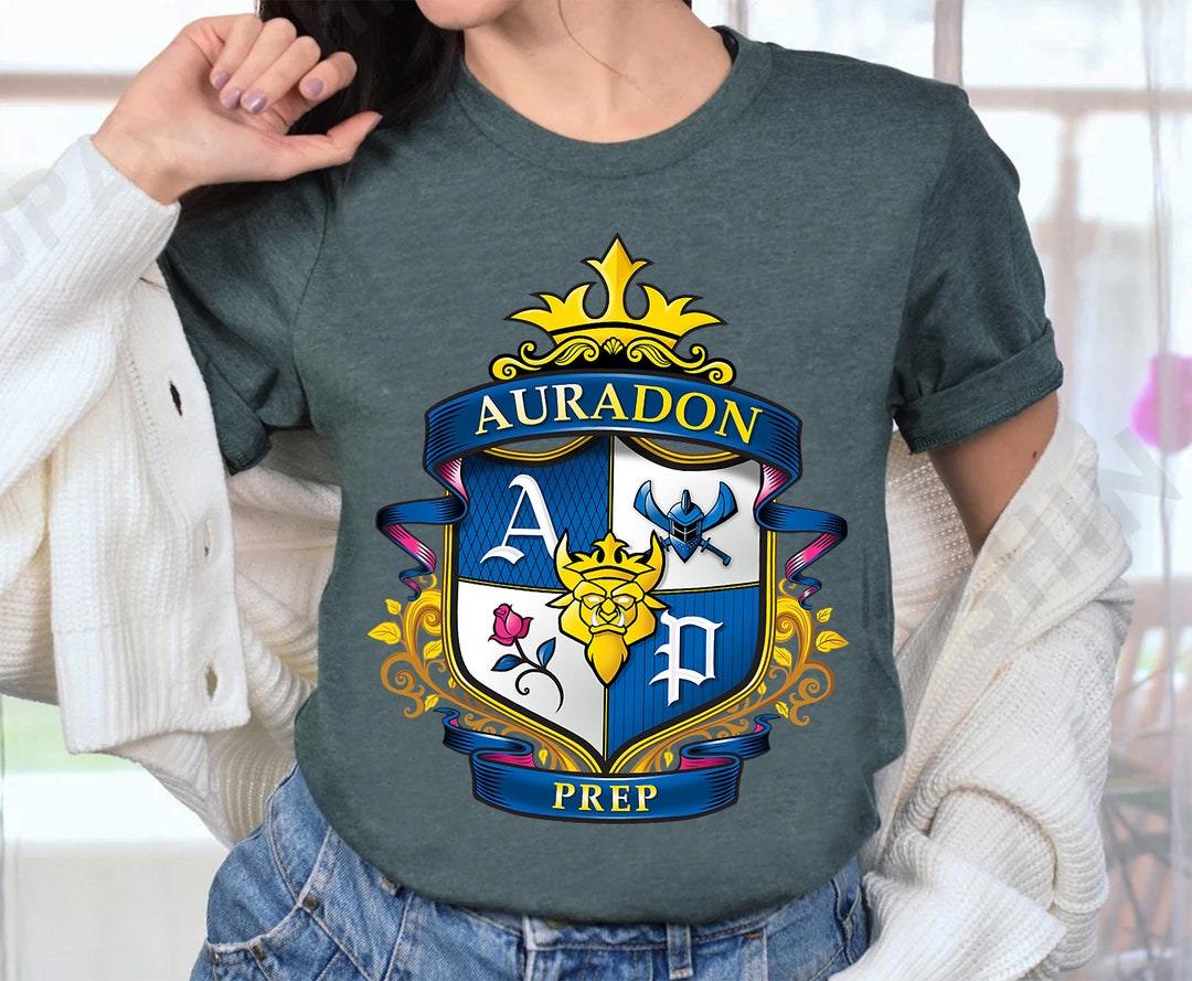 Disney Descendants Auradon Prep Crest T-shirt, Disneyland Family ...
