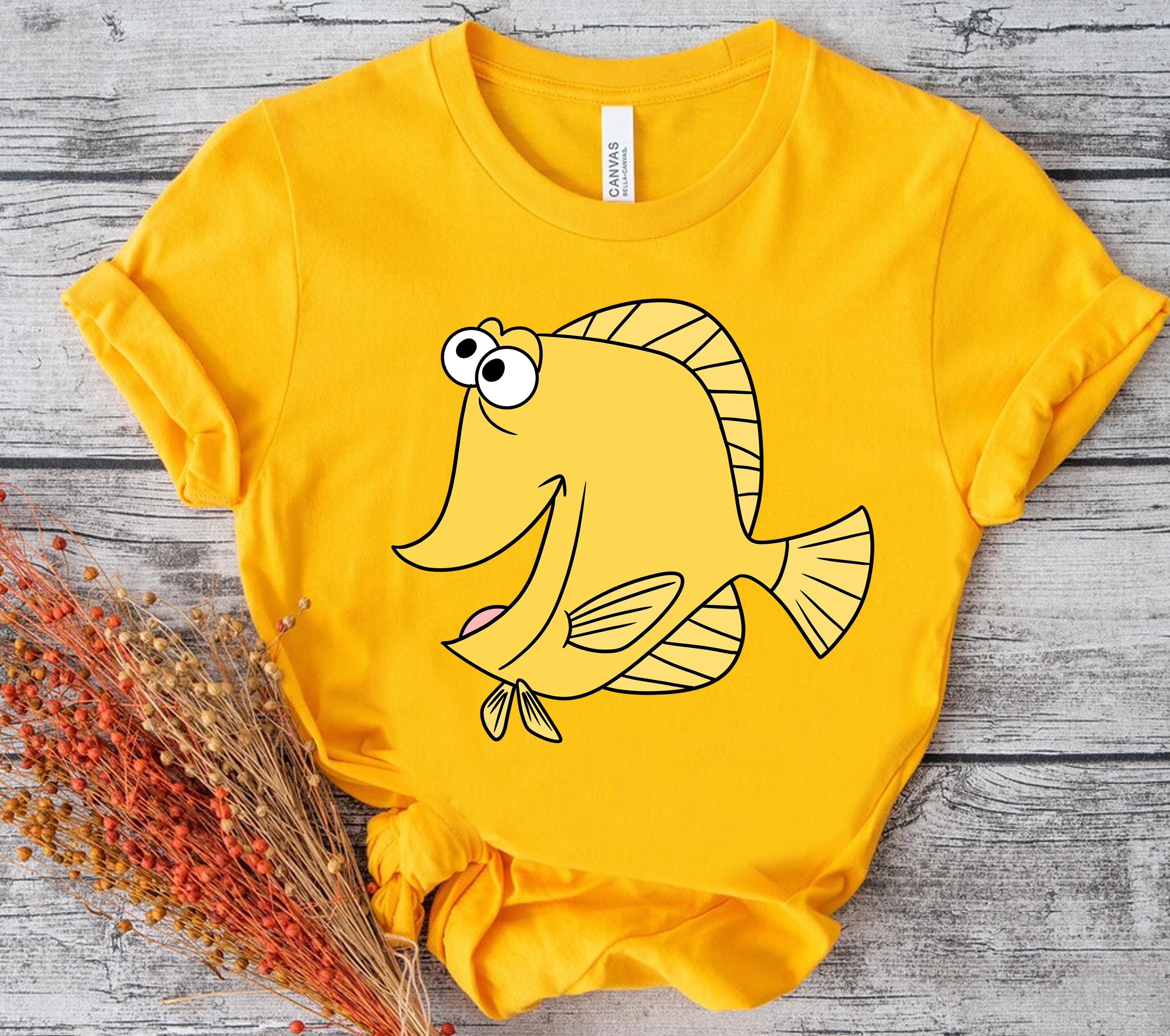 Disney Finding Nemo Characters Halloween Costume Shirt, Nemo Dory Peach ...