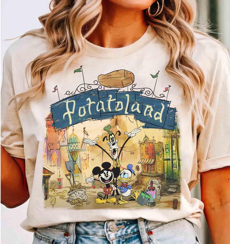 Disney Potatoland Shirt, Mickey and Friends Potatoland Shirt, Disney ...
