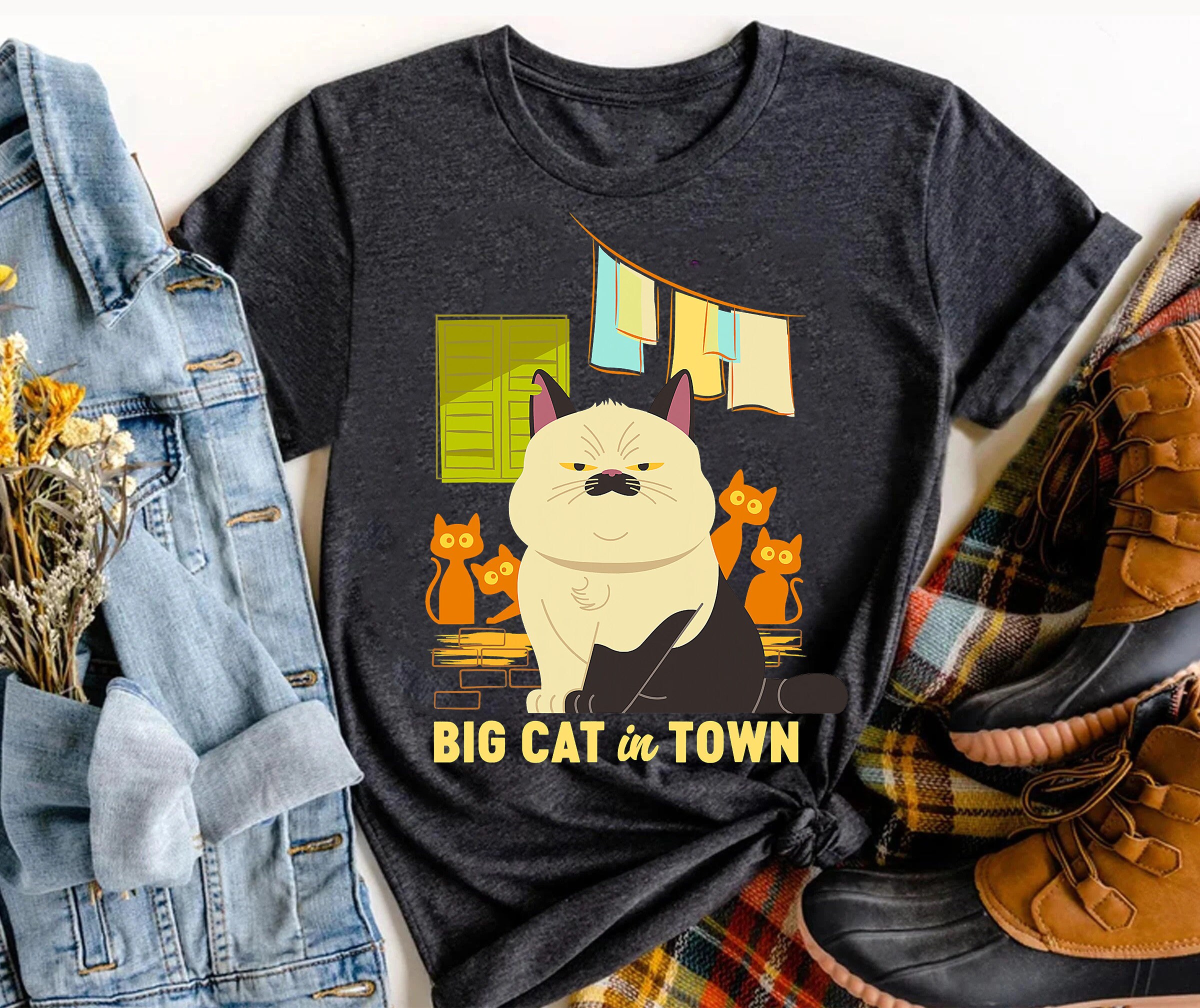 Disney and Pixars Luca Machiavelli Big Cat in Town T-shirt - Etsy