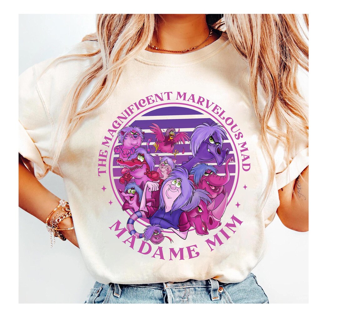 Disney the Magnificent Marvelous Mad Madame Mim Vintage Shirt, Magic ...