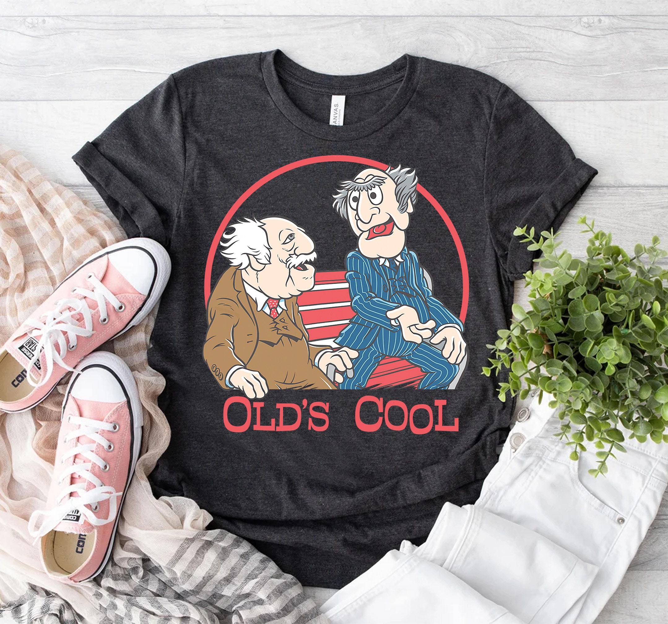 Disney the Muppets Statler and Waldorf Old's Cool T-shirt, Disneyland ...