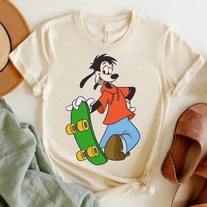 Disney A Goofy Movie Maxie T-shirt, Cute Goof Max Surfing Shirt, Family ...