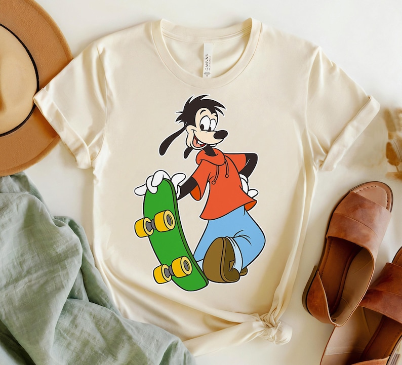 Disney A Goofy Movie Maxie T-shirt Cute Goof Max Surfing - Etsy