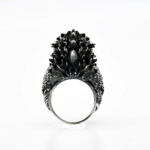 Dragon Ring ,godzilla Ring Head, Godzilla Sterling Silver Ring, Animal ...